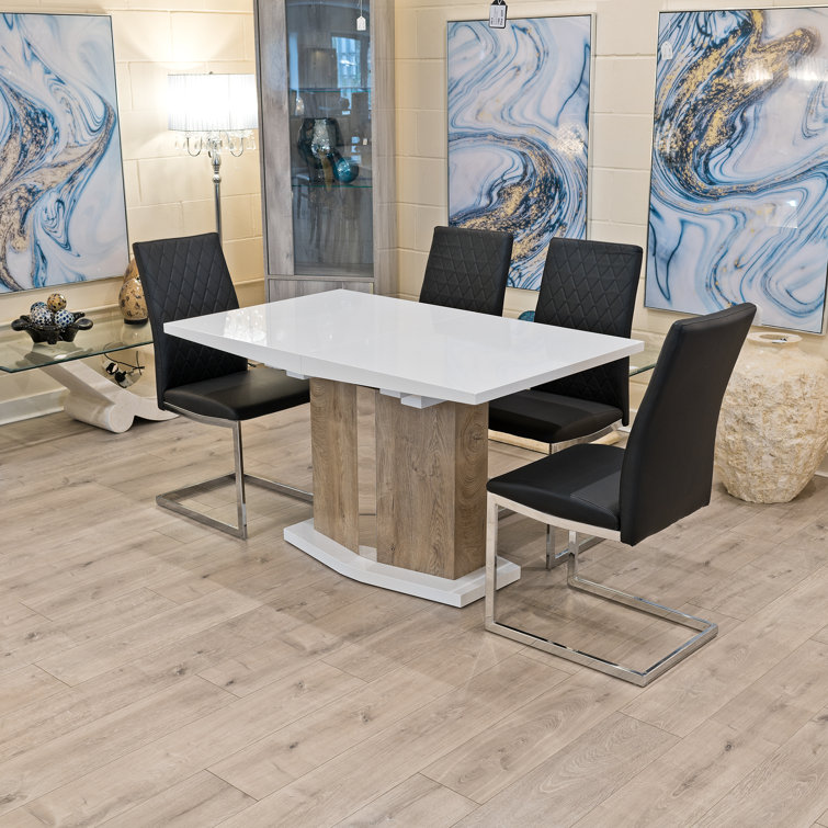 Ivy Bronx Daniel Dining Set in , Brown | Wayfair.co.uk